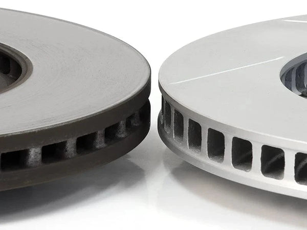 NM Engineering 2-Piece Floating Brake Rotors | Front 335mm Slotted - F – UroTuning