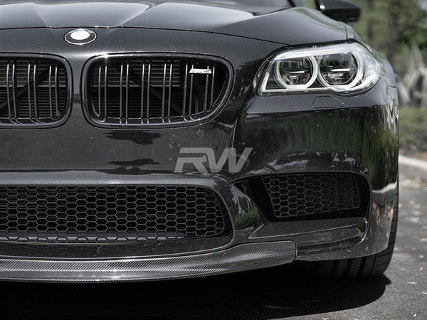 RW Carbon BMW F10 M5 Center Carbon Fiber Front Lip Spoiler | bmwf10037 – UroTuning