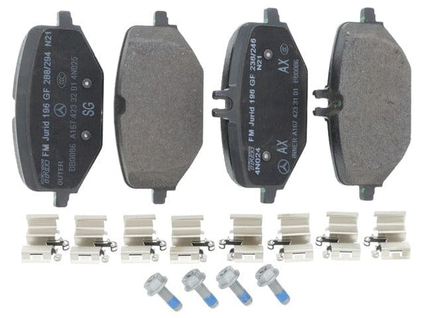 Rear Disc Brake Pad Set - Mercedes M176 GLE 580 – UroTuning