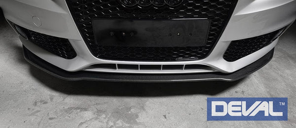 DEVAL Carbon Fiber Front Splitter - B8 Audi A4 – UroTuning