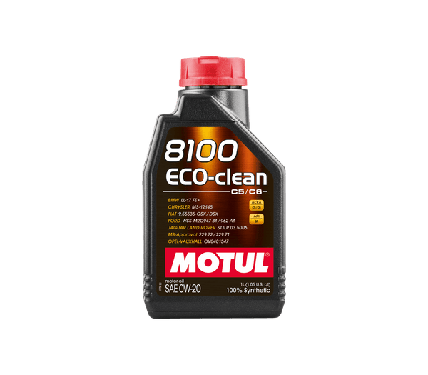 Motul 8100 ECO-CLEAN 0W-20 Full Synthetic (1L) – UroTuning
