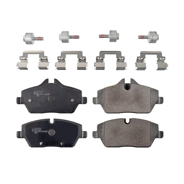 Brake Pad Set with Fastening Material - BMW/MINI | 34106884267-FEB ...