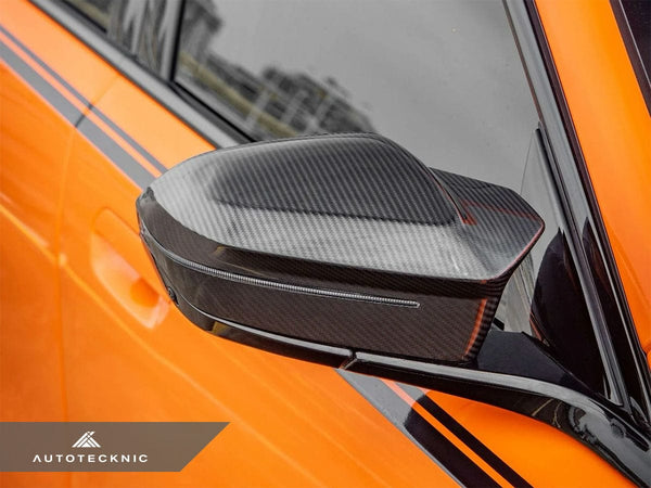 AutoTecknic Dry Carbon Fiber Mirror Cap Set - G90/ G99 M5 | ATK-BM-0326 ...