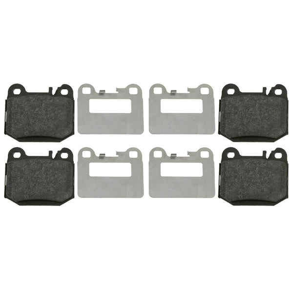 Brake Pad Set with Fastening Material - Mercedes | 1634200720-FEB ...
