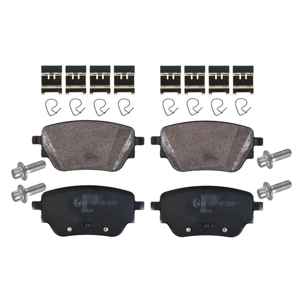 Brake Pad Set with Fastening Material - Mercedes | 0004205703-FEB ...