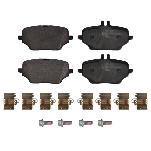 Brake Pad Set with Fastening Material - Mercedes | 0004204202-FEB ...