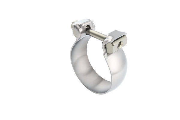 Borla 2.36in (60mm) T-304 Stainless Steel Half Moon/ Swivel Joint Clamp ...