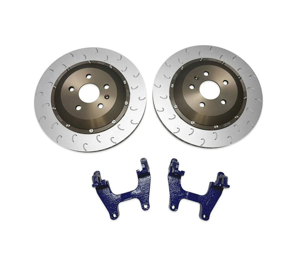 034Motorsport 2-Piece Floating Rear Brake Rotor 355mm Upgrade - VW / A ...