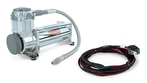 2nd Compressor Kit (Viair 444c chrome compressor + 2nd comp. harness ...