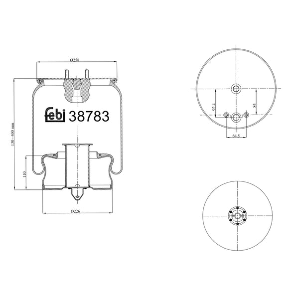 Air Spring - Volvo | 20573312-FEB – UroTuning