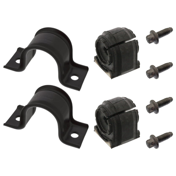 Sway Bar Bushing Kit with Brackets & Bolts - Mercedes | 9063230040-FEB ...