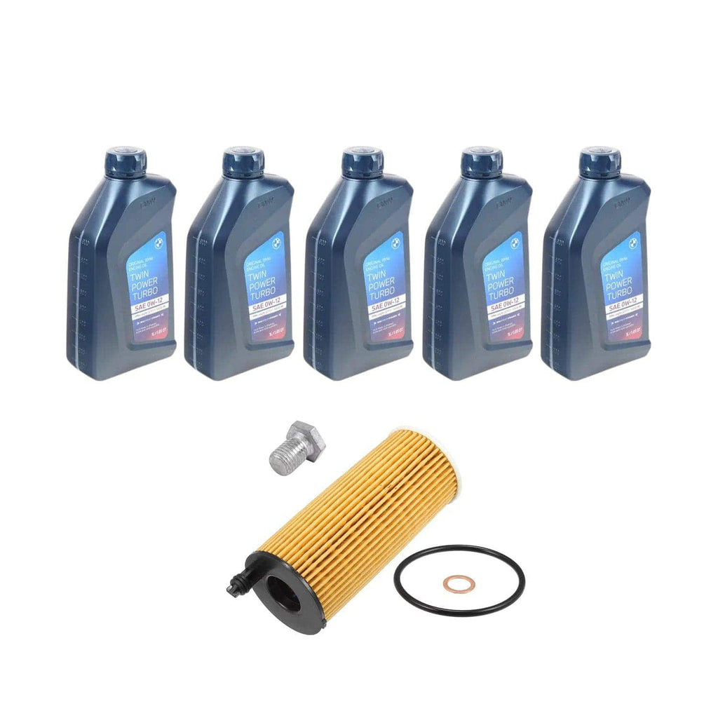 Oil Service Kit - GENUINE 0w12 LL22 Engine Oil - BMW B48 48V Hybrid ...