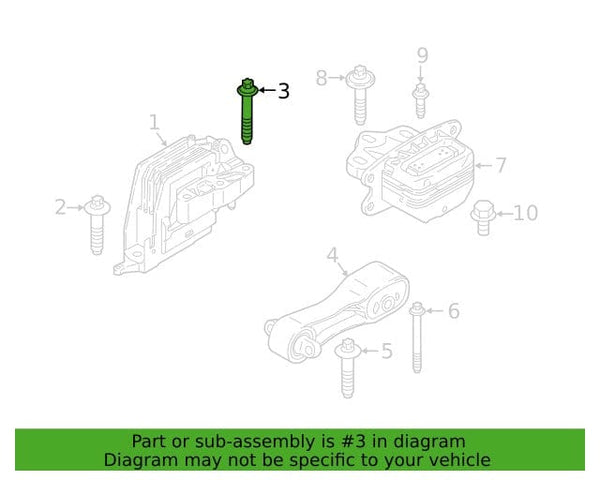 Engine Mount Bolt - BMW/MINI / F44 / X1 / X2 / F54 / F56 / F60 – UroTuning