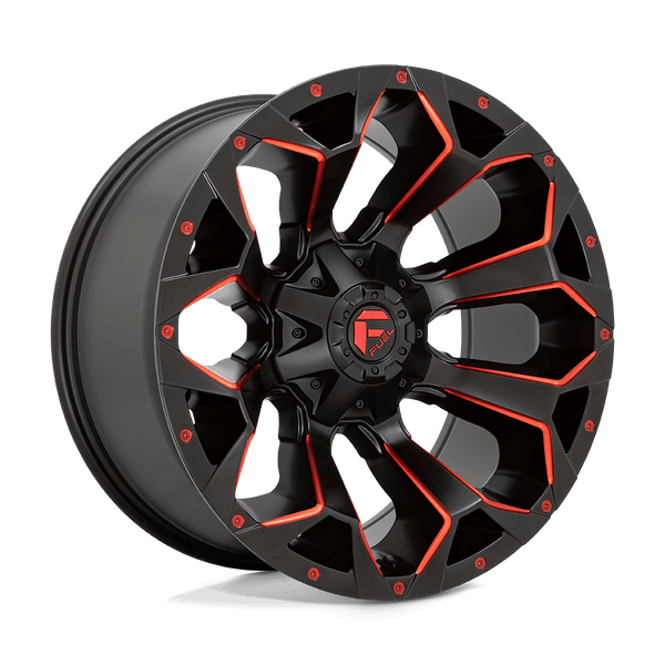 Fuel Wheels 20" 8x170 Matte Black Red Milled | D78720901750 – UroTuning