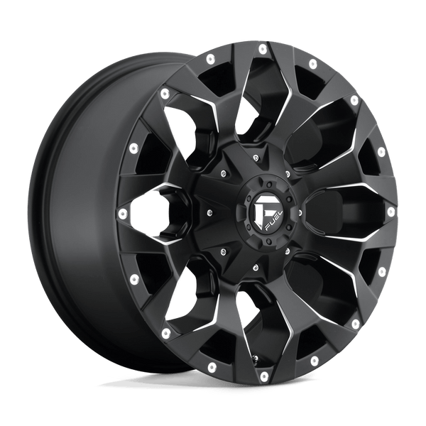 Fuel Wheels 17" 6x135/6x139.7 Matte Black Milled | D54617859852 – UroTuning