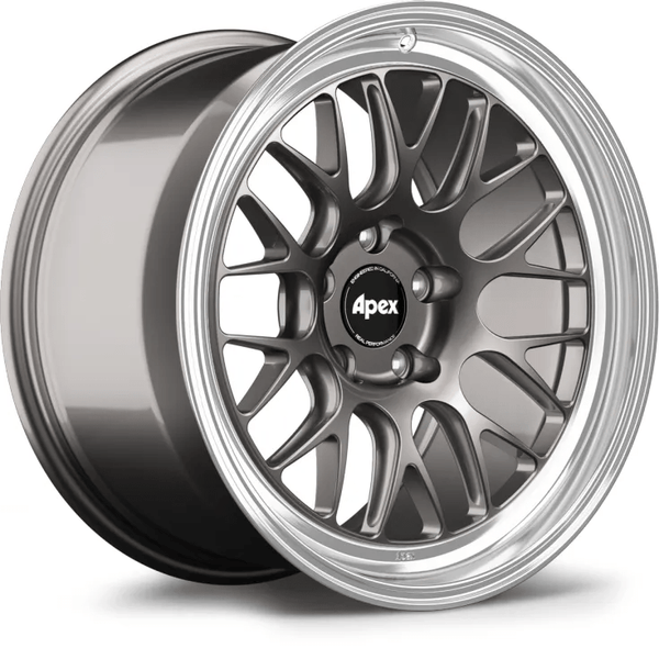 Apex Wheels ML-10RT 18" 5x120 Machined Lip Anthracite | ML10RT1885ET40 ...