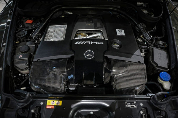 ARMASPEED Carbon Fiber Cold Air Intake - Benz M177 W464 G63 ...