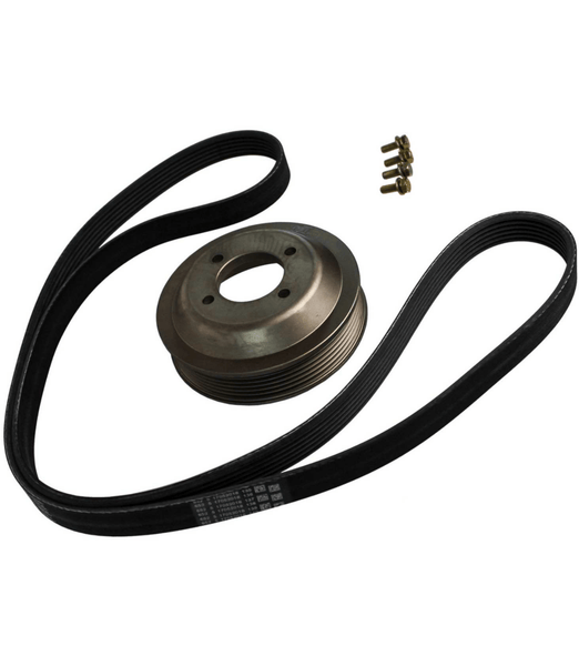 Aluminum Water Pump Pulley - BMW / E46 / 325i / 328i / 330i / E39 / 52 – UroTuning