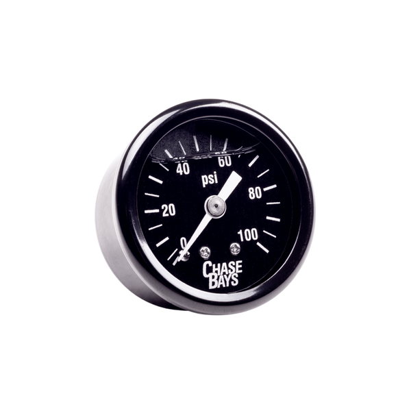 Chase Bays Liquid Filled 0-100psi Fuel Pressure Gauge | CB-U-FPRG ...