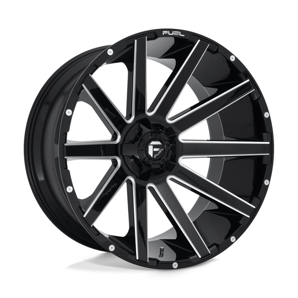 Fuel Wheels 24" 6x135/6x139.7 Gloss Black Milled | D61524209847 – UroTuning