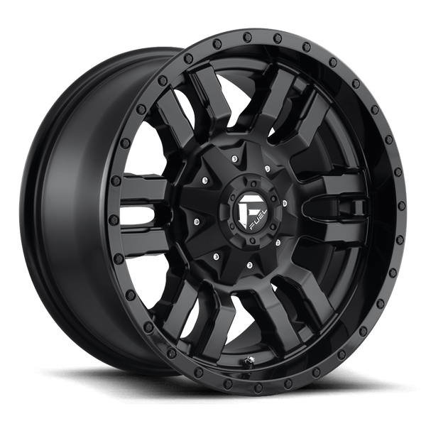 Fuel Wheels 18" 8x170 Matte Black Gloss Black Lip | D59618901757 ...