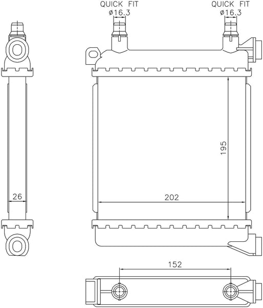 Radiator - BMW | 7634565 – UroTuning