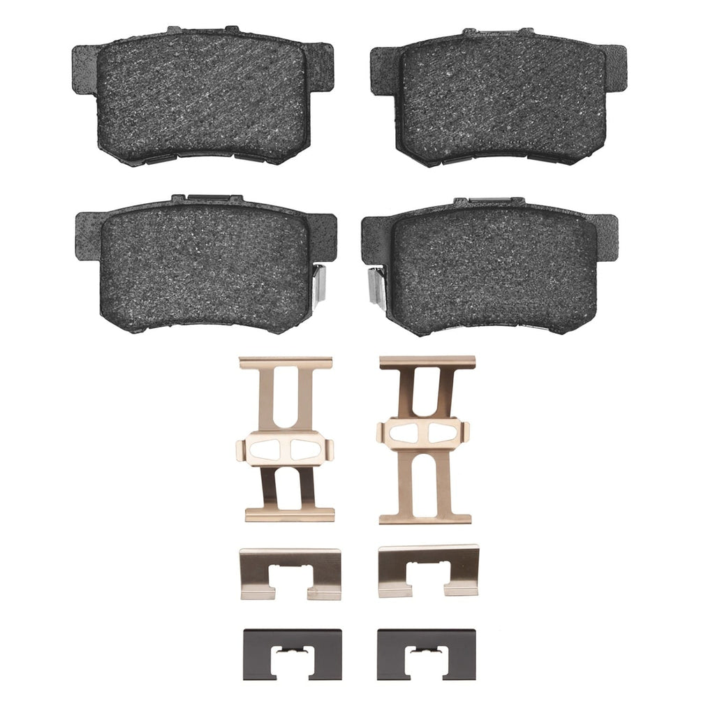 Dynamic Friction 1999-2004 Acura RL Rear Active Performance Pads and ...