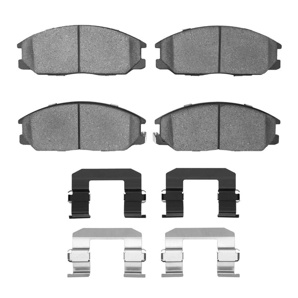 R1 Concepts 01-09 Kia Sorento Front Semi Met Brake Pads and Hardware ...