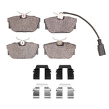 R1 Concepts 00-00 Volkswagen EuroVan Rear Semi Met Pads & Hardware Kit ...