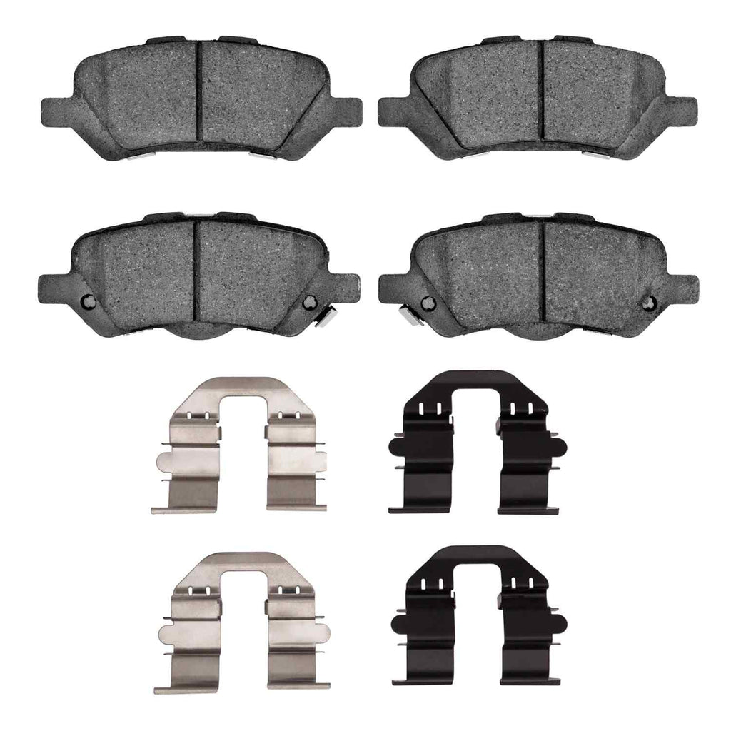R1 Concepts 09-15 Toyota Venza Rear Optimum OE Pads & Hardware Kit ...