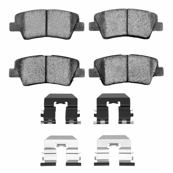 R1 Concepts 09-17 Kia Sonata Hybrid Rear Optimum OE Brake Pads and ...