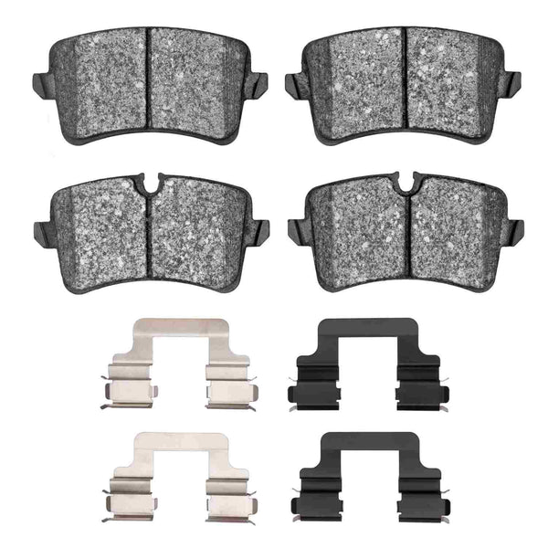 R1 Concepts 19-23 Porsche Macan Rear Optimum OE Brake Pads and Hardware ...