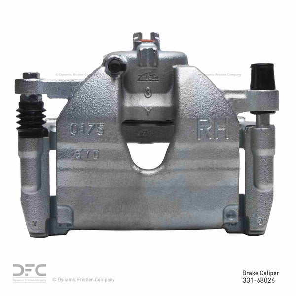 Dynamic Friction 2007-2015 Infiniti G35 Front Right Silver Zinc Coated ...