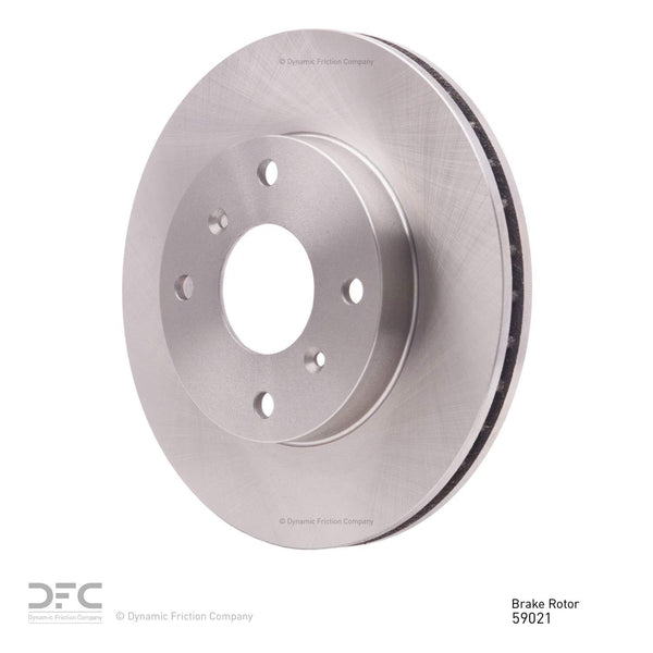 Dynamic Friction 1992-1996 Honda Prelude Front Brake Rotor | 600-59021 ...