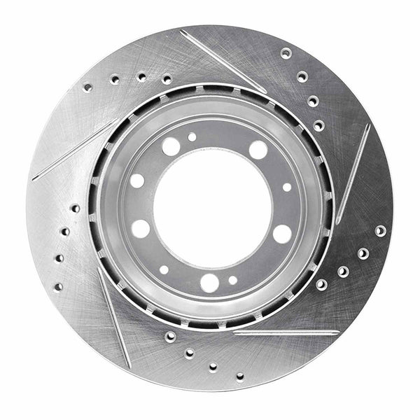 Dynamic Friction 1986-1995 Porsche 944 Turbo Rear Left Drilled ...