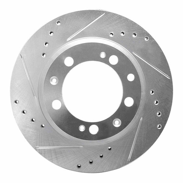 Dynamic Friction 1986-1995 Porsche 944 Turbo Rear Left Drilled ...
