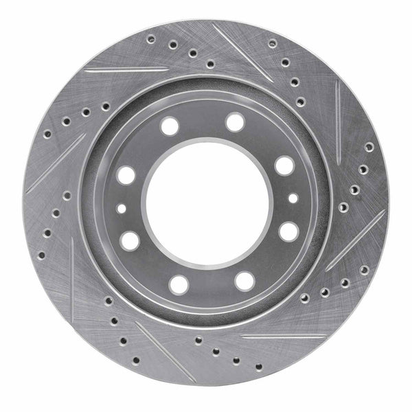 Dynamic Friction 1994-1999 Dodge Ram 2500 Front Left Drilled & Slotted ...