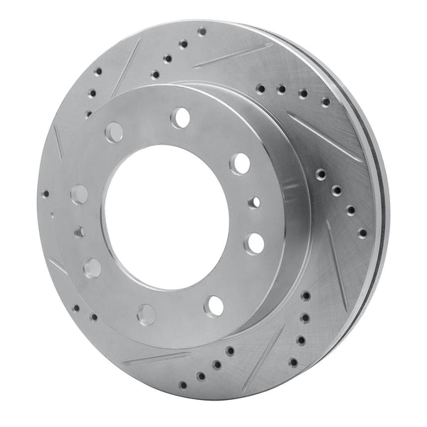 Dynamic Friction 1994-1999 Dodge Ram 2500 Front Left Drilled & Slotted ...