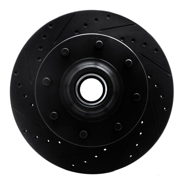 R1 Concepts 01-02 Chevrolet Express 3500 Front Left Drilled & Slotted ...