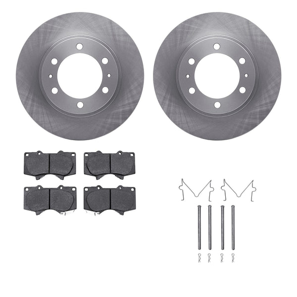 R1 Concepts 03-23 Toyota FJ Cruiser Front Brake Rotor Set w/Off-Road ...