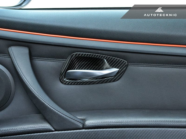 AutoTecknic Dry Carbon Interior Door Handle Trims - E92 3-Series & M3 ...