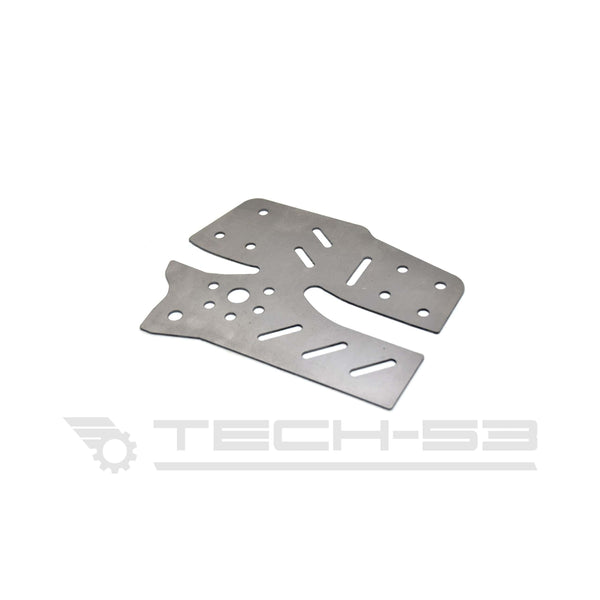 Tech-53 BMW E46 Subframe Reinforcement Plates (wide style) – UroTuning