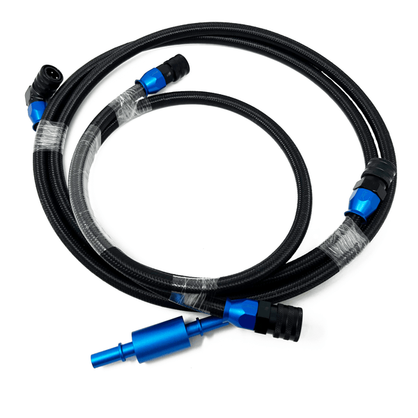 Precision Raceworks -AN-6 Performance Fuel Line Upgrade - BMW / E60 ...