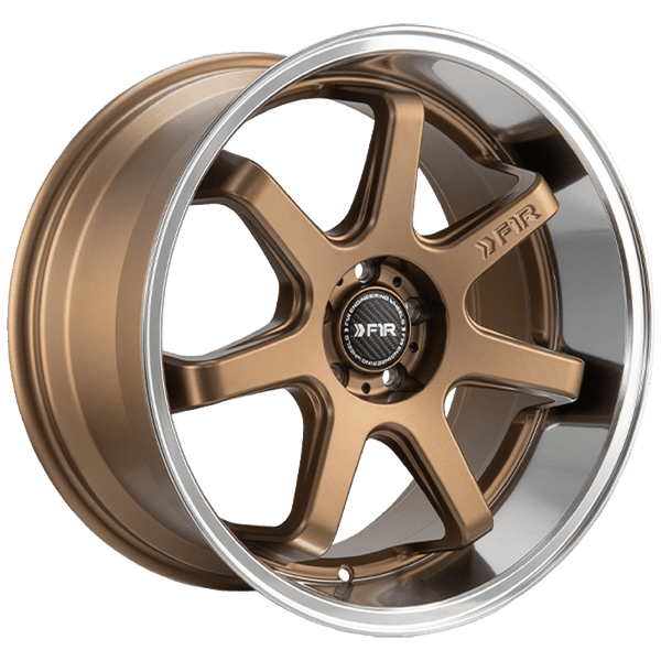 F1R FC7 18" 5x114 Satin Bronze w/ Polish Lip | FC718855114BZ38 – UroTuning