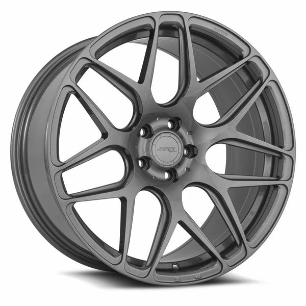 MRR FS1 18" 5x114.3 Gloss Gun Metal | FS0118A55xx12R-GM-51420 – UroTuning