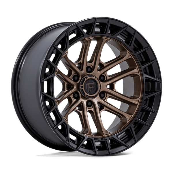 Fuel Wheels 17" 6x139.7 Matte Bronze W/ Matte Black Lip ...