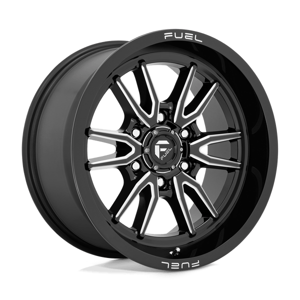 Fuel Wheels 18" 6x139.7 Gloss Black Milled | D76118908445 – UroTuning