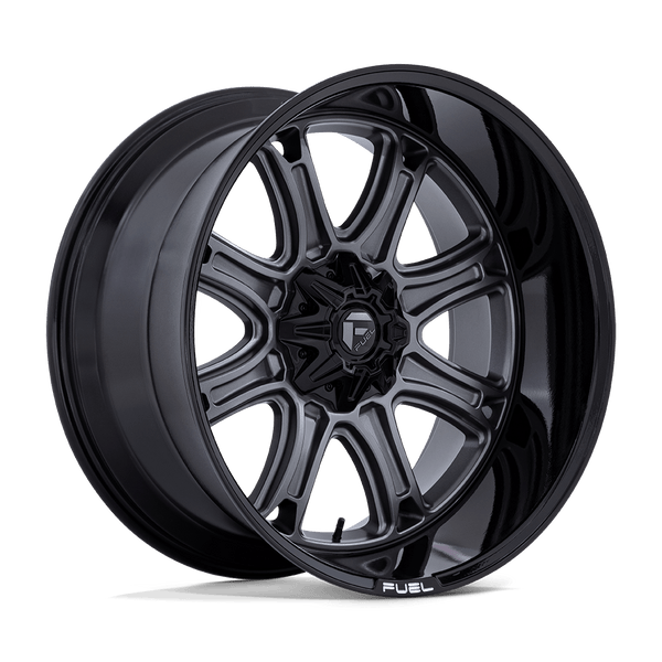 Fuel Wheels 24" 6x135/6x139.7 Matte Gunmetal With Black Lip ...