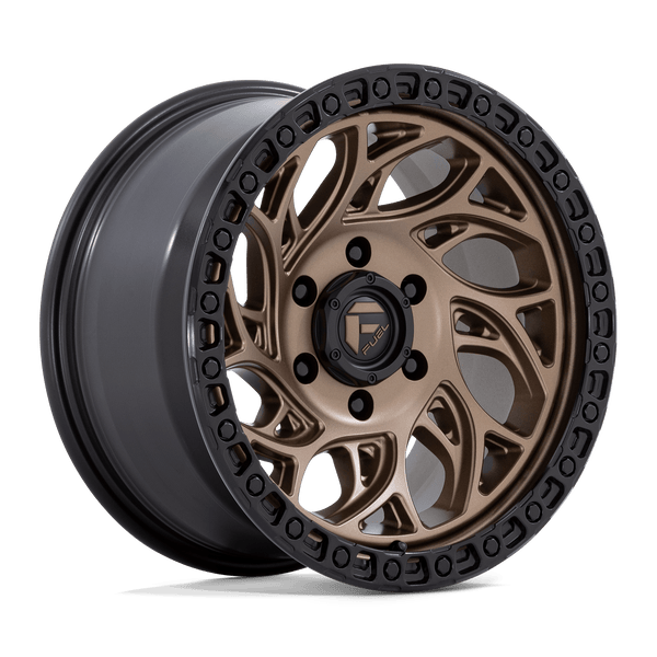 Fuel Wheels 17" 6x114.3 Bronze With Black Ring | D84117908750 – UroTuning