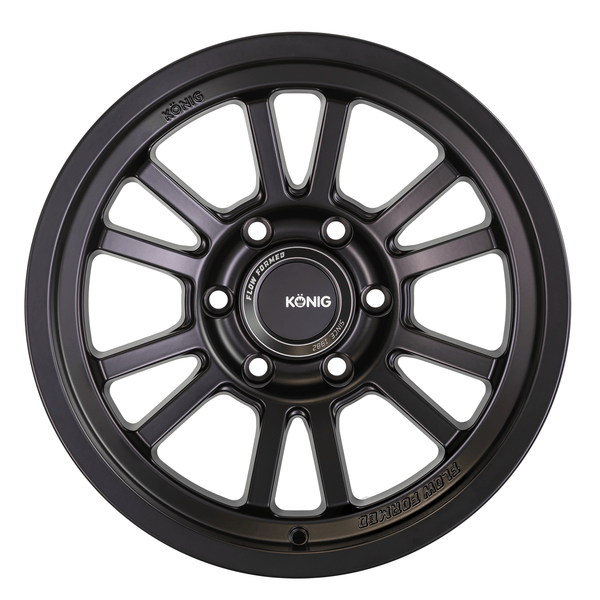 Konig HT1 18" 6x139.7 Matte Black | H1986139005 – UroTuning
